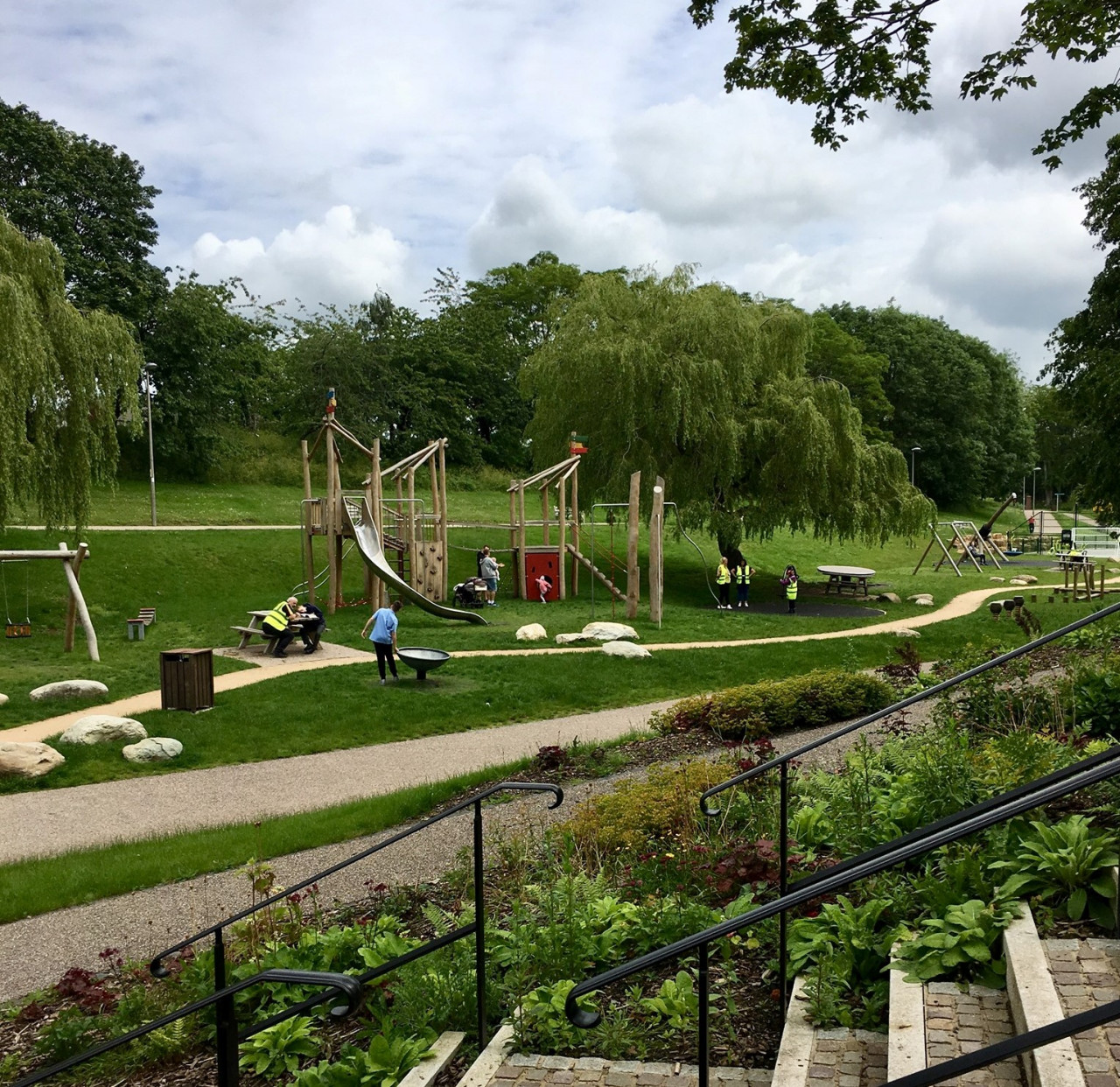 Winsford Town Park, High Street, Winsford, Cheshire West and Chester ...